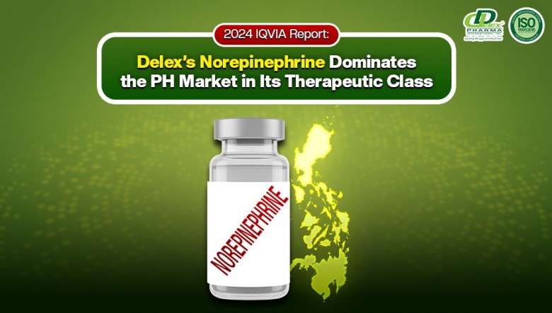 2024 IQVIA Report: Delex’s Norepinephrine Dominates the PH Market in ...